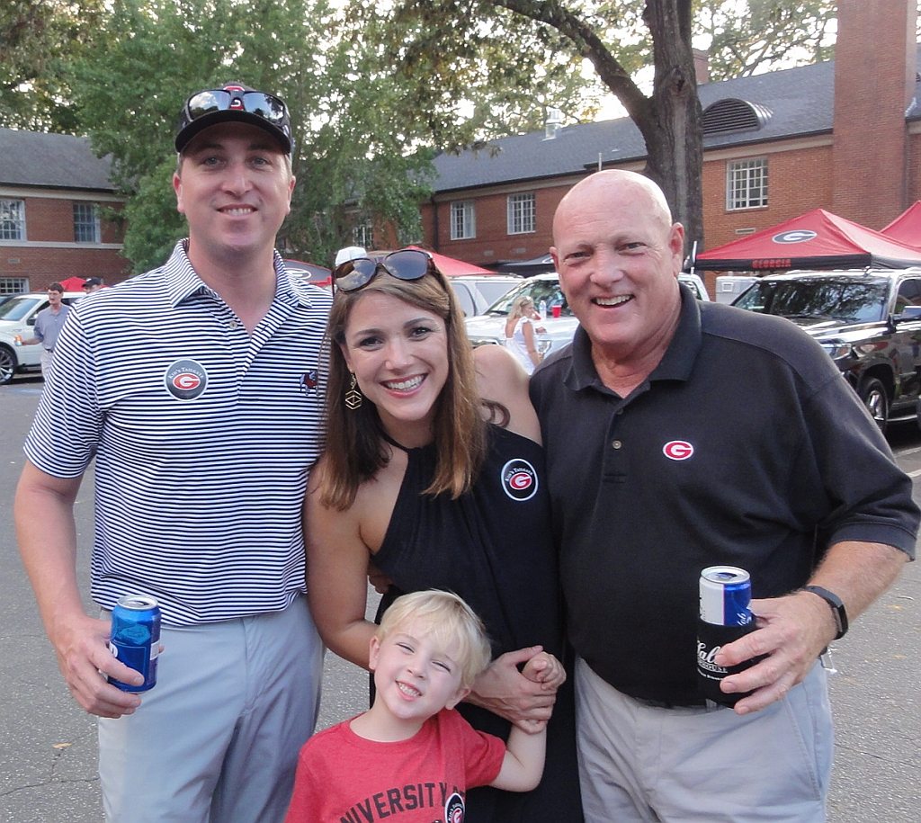 Zach, Davis and Natalie Hartman and Billy Lyons – Bulldawg Illustrated