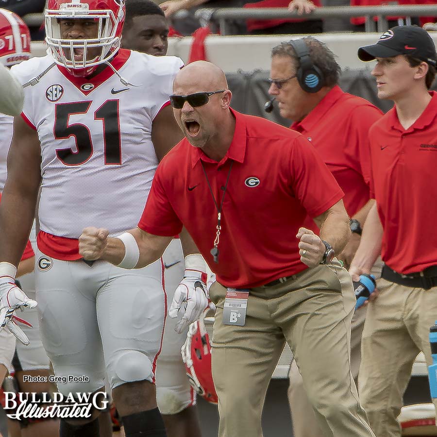 Director of strength and conditioning Scott Sinclair – Georgia vs ...