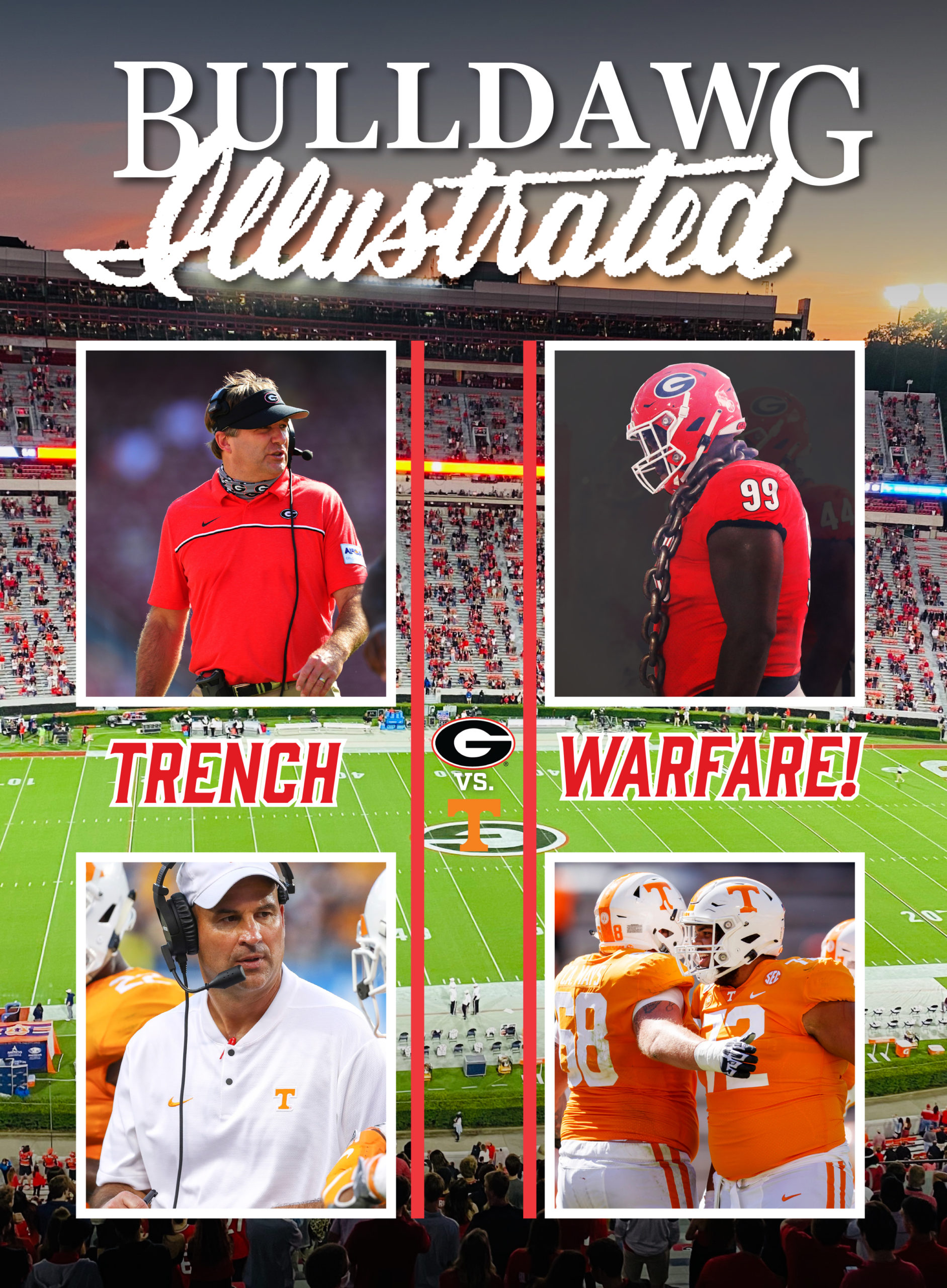 New Print Issue: Trench Warfare – Georgia vs. Tennessee – Bulldawg ...