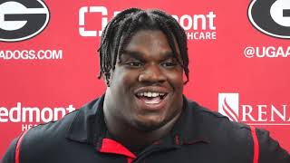 Video/Transcript: Jordan Davis, Ladd McConkey and Jake Camarda ...