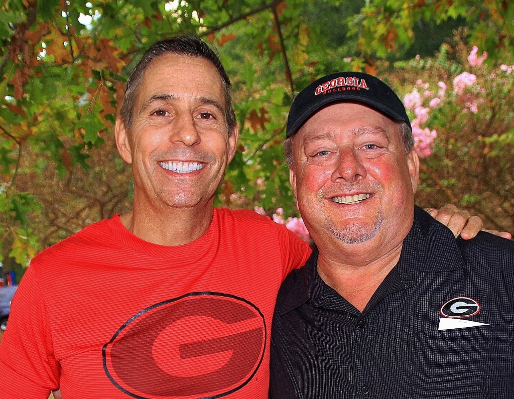 Don Buggeln and Jeff Gower (photo by Rob Saye) – Bulldawg Illustrated