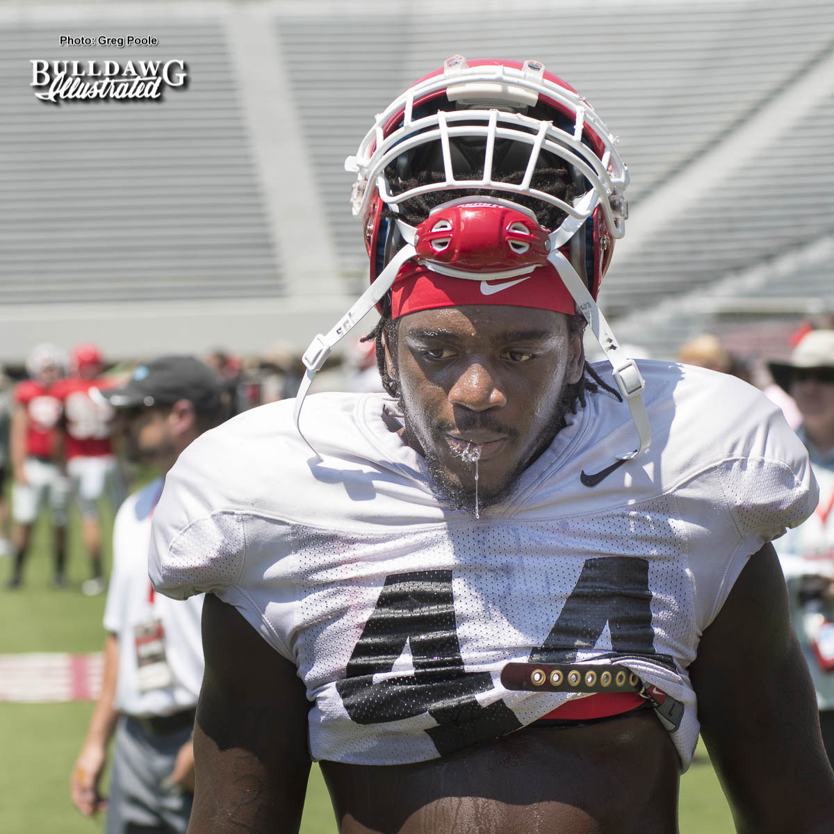 Junior ILB Juwan Taylor (44). Football is not always ‘pretty ...